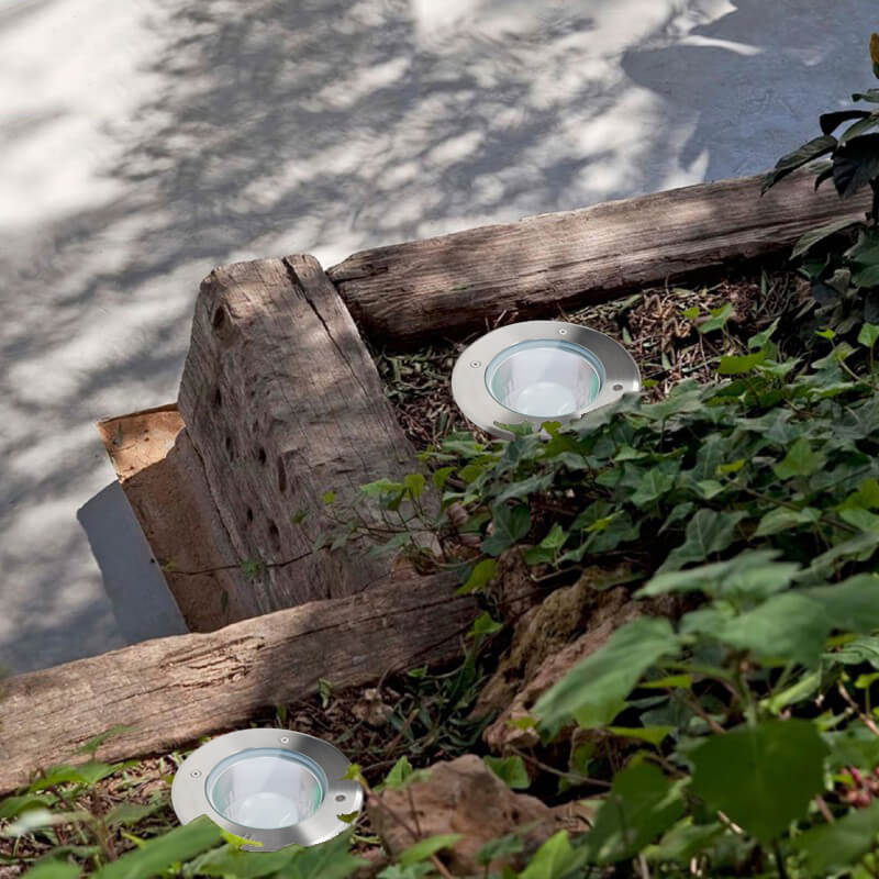 Recessed Driveway Lights Stainless Steel E27 BU63 - CIKILED Garden ...